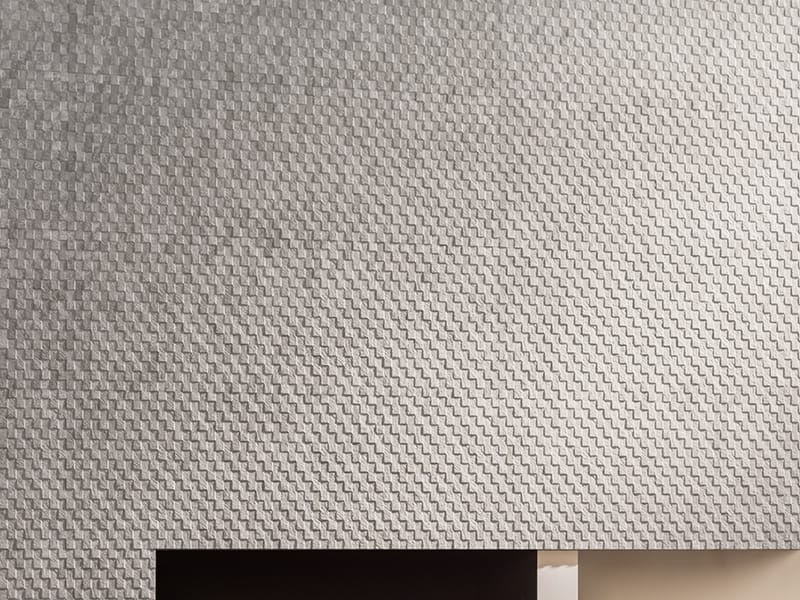3D Wall Cladding with stone effect DECO MIRAGE SILVER Mirage Collection ...