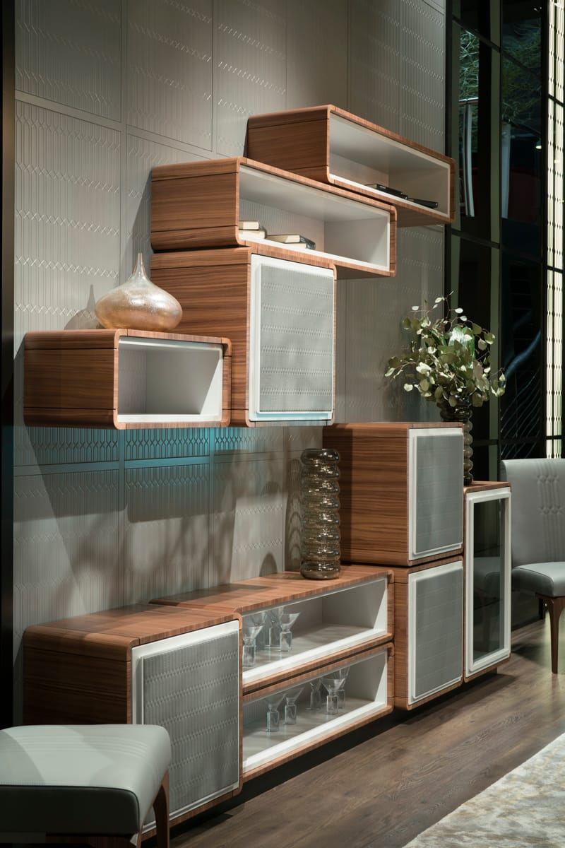 DEDALO | Modular TV cabinet Dedalo Collection By BRUNO ZAMPA