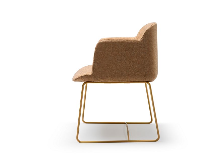 DEEP | Sled base chair Deep Collection By Quinti Sedute design Archirivolto