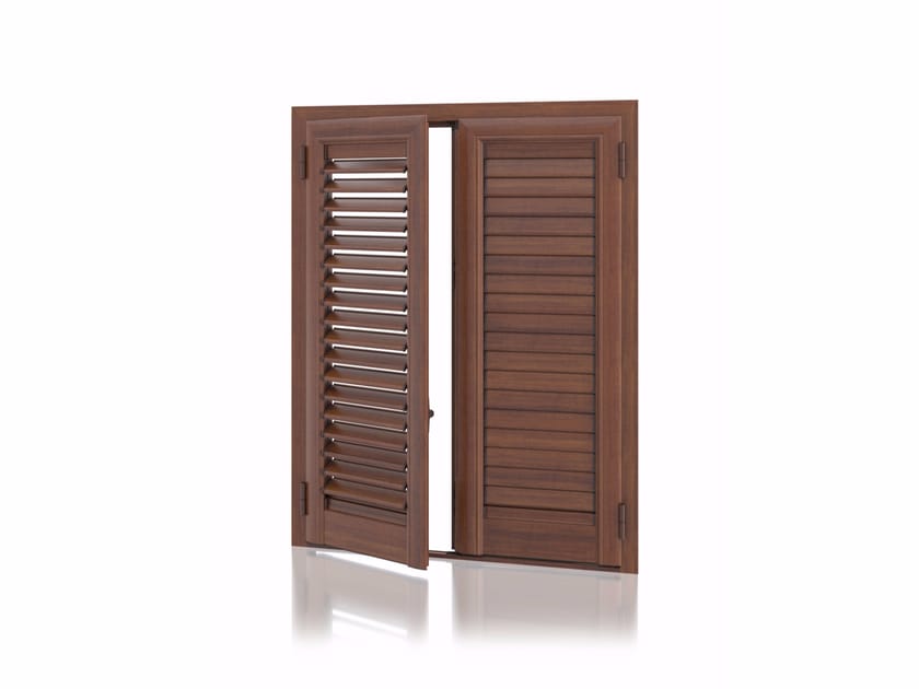 DEKORA Overlap Adjustable Aluminium shutter with adjustable louvers ...