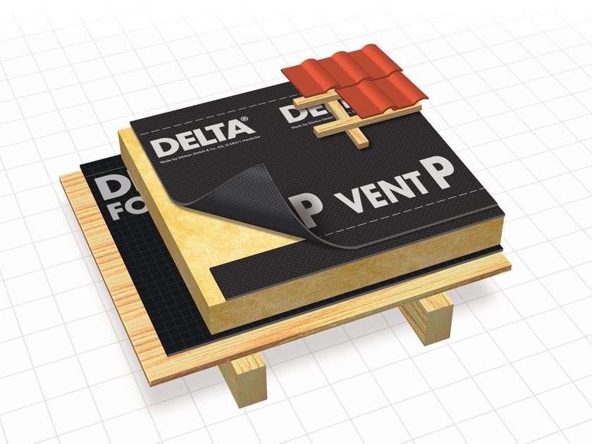 Membrana impermeabile traspirante DELTA ®-VENT P By DÖRKEN ITALIA