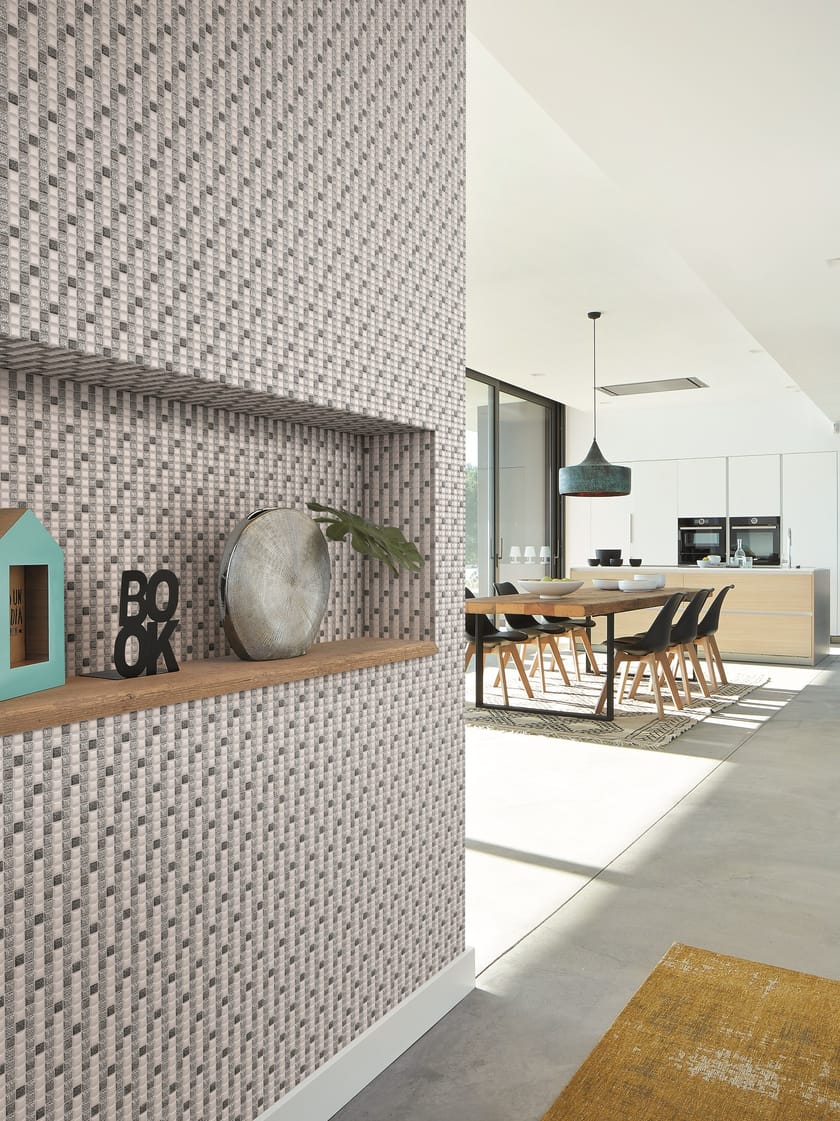 Ceramic mosaic DENIM DECORI Decors Collection By Appiani design FUD Factory