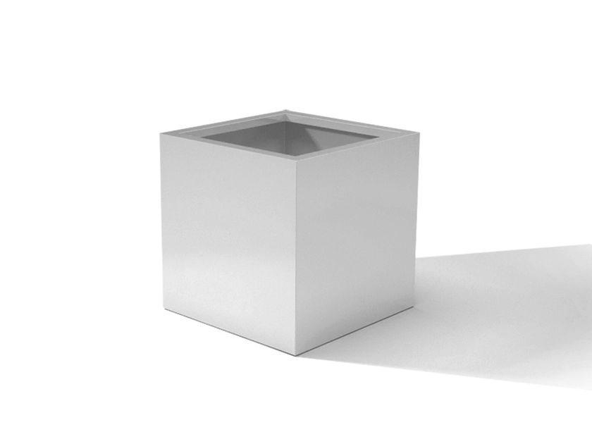 Metal planter DESIGN CUBE By Laubo
