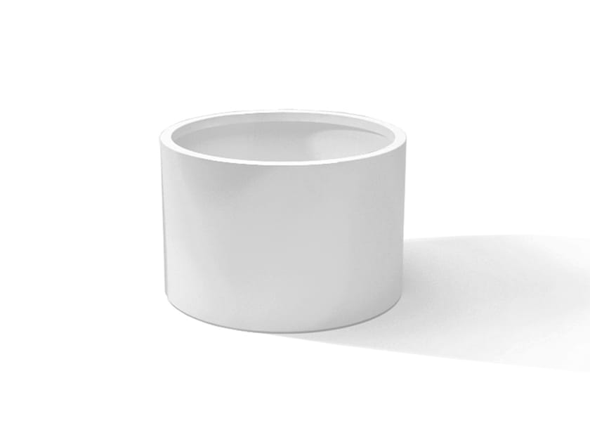 Metal planter DESIGN RONDO By Laubo