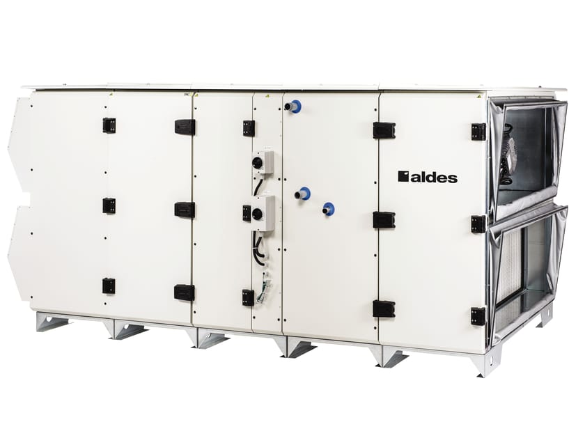 HIGH EFFICIENCY HRV CENTRALS Installation de ventilation mécanique industrielle By ALDES