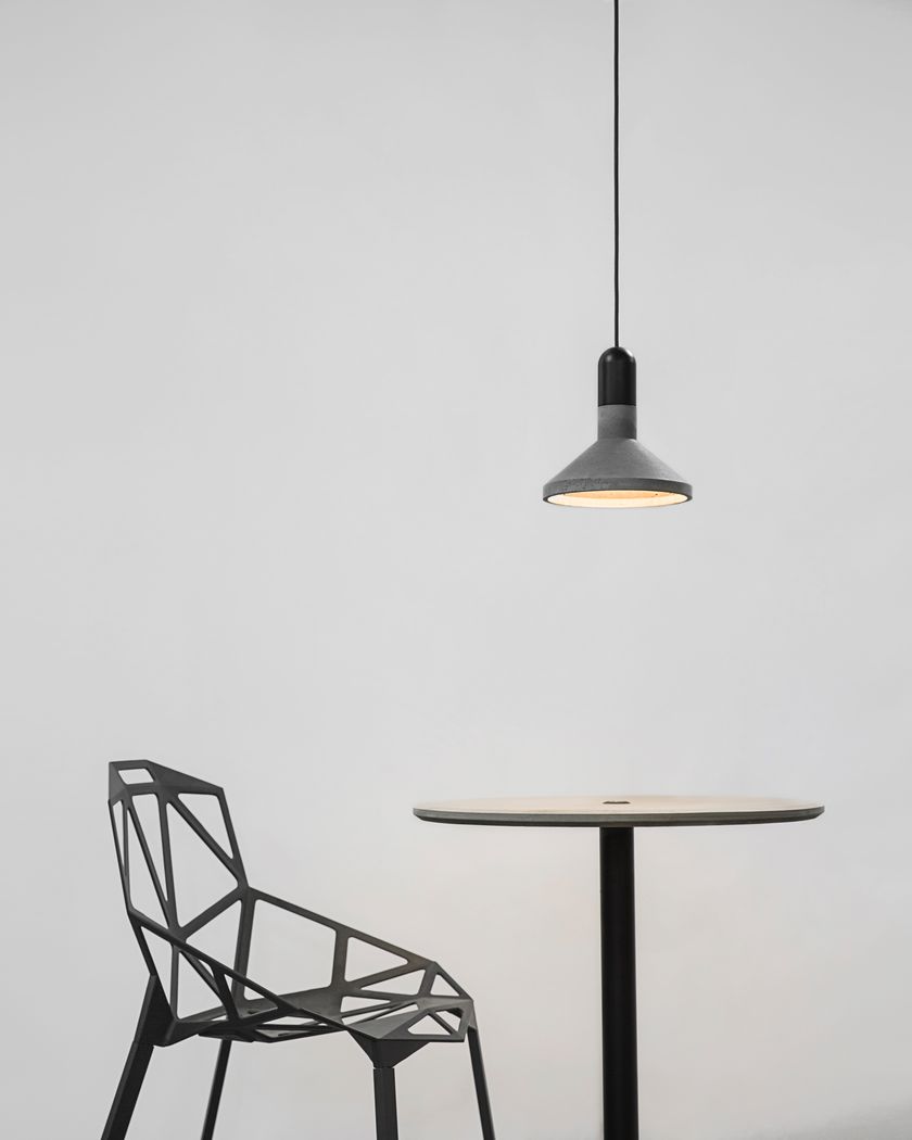 DING | Round table Round concrete table By Bentu Design