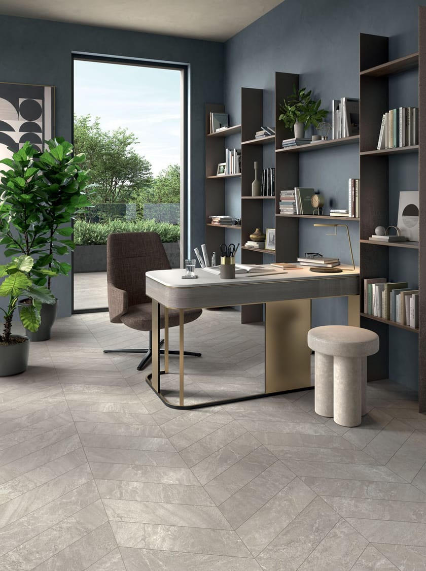 DISTRICT SMOKE outdoor floor tiles By Panaria Ceramica