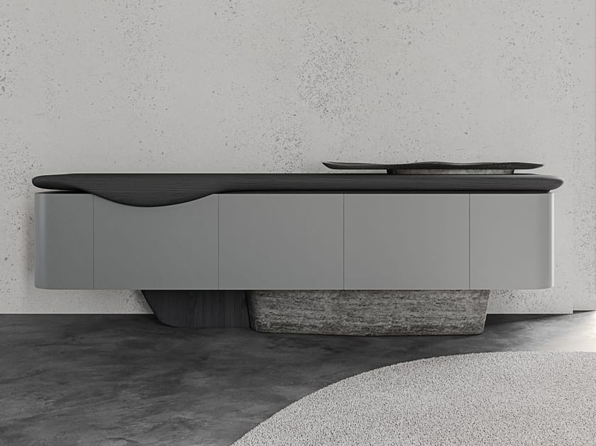 DOLMEN | Sideboard Wooden sideboard with doors By ENNE | design ...