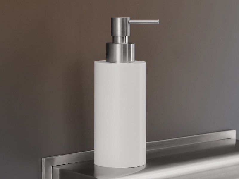 STEM - ACCESSORIES Deck mounted built-in dispenser with presence sensor ...