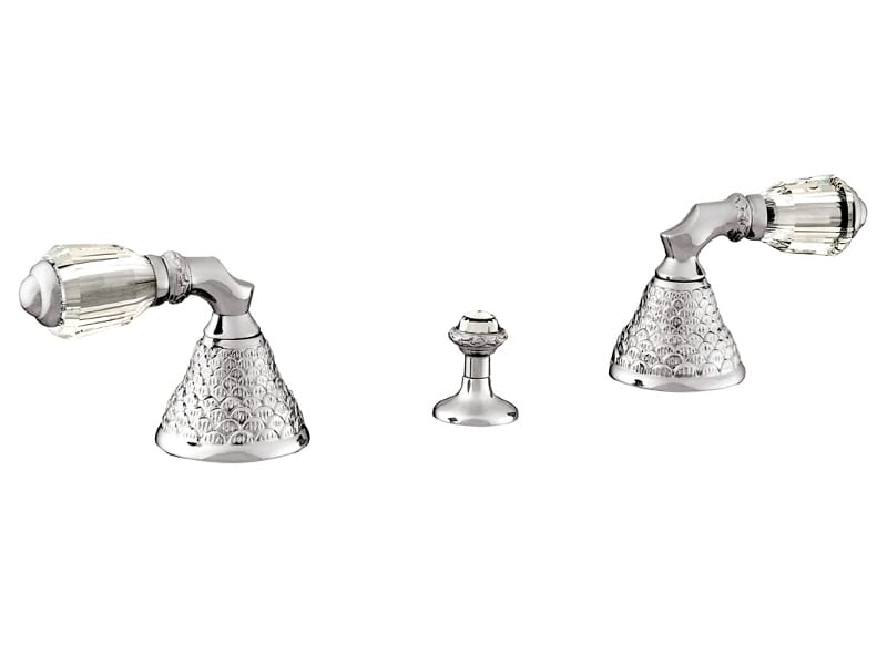 DRAGON Torneira para bidé com 3 furos com cristais Swarovski® By ...