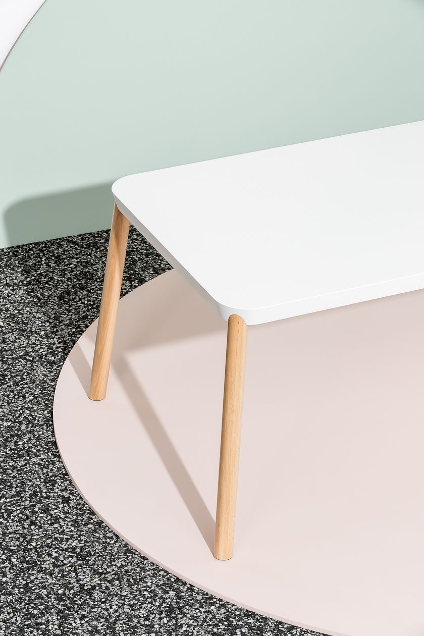 DRUM | Rectangular table Drum Collection By Billiani design Emilio Nanni