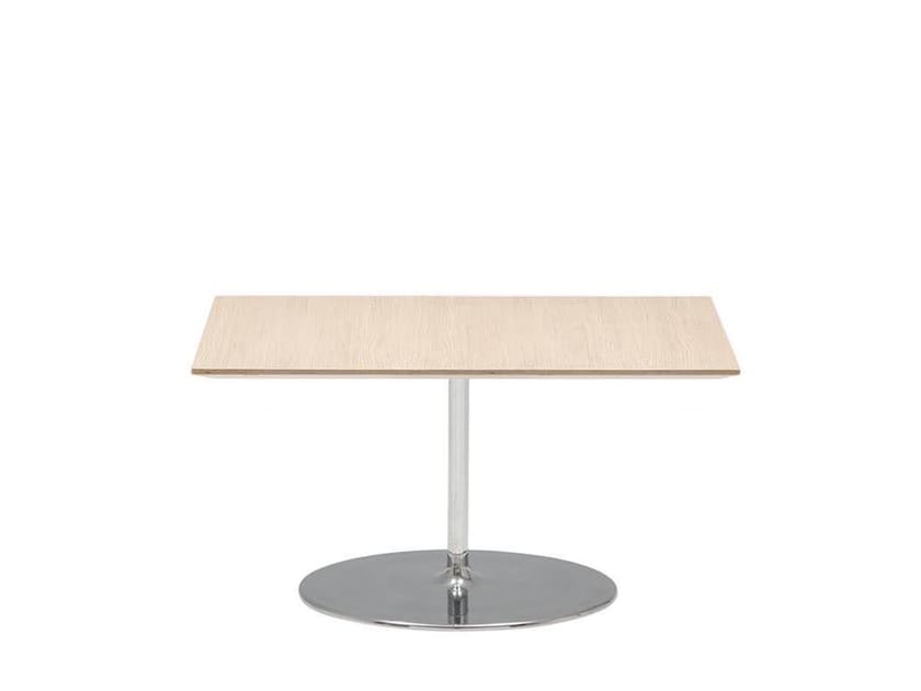DUAL BM3352 Aluminium table base By Andreu World | design Lievore ...
