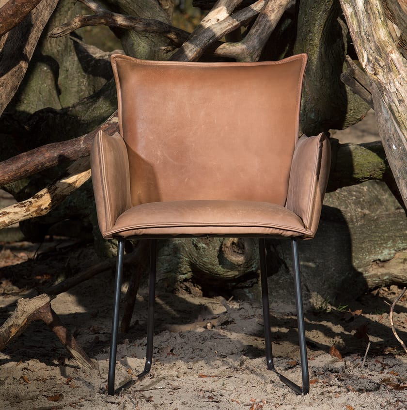 DUKE | Chair with armrests Duke Collection By Jess