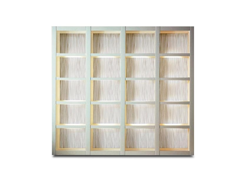 DUNE Bookcase with built-in lights By Reflex | design Riccardo Lucatello