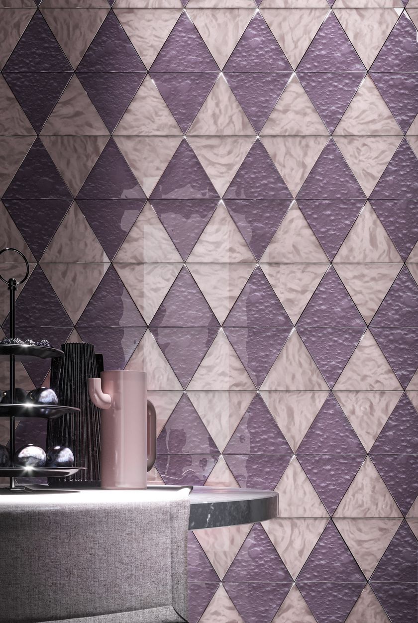DUNE Indoor glass wall/floor tiles By Vetrocolor