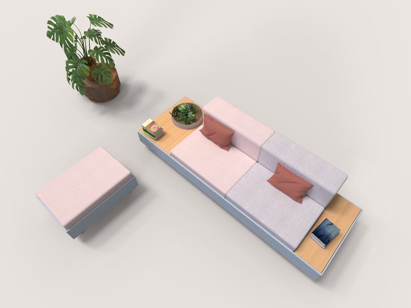 DYNAMIC SOFA Modular sectional fabric sofa By Addon Furniture | design ...