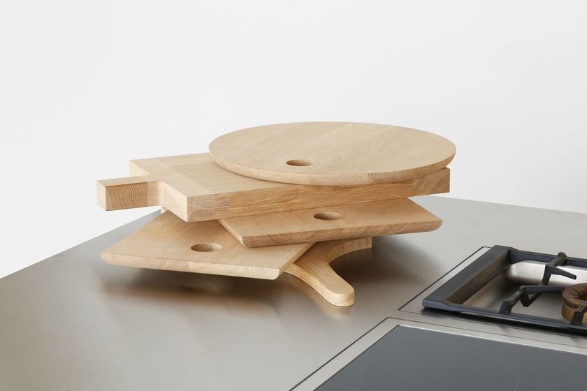 CHOP Rectangular wooden chopping board By E15 | design Philipp Mainzer