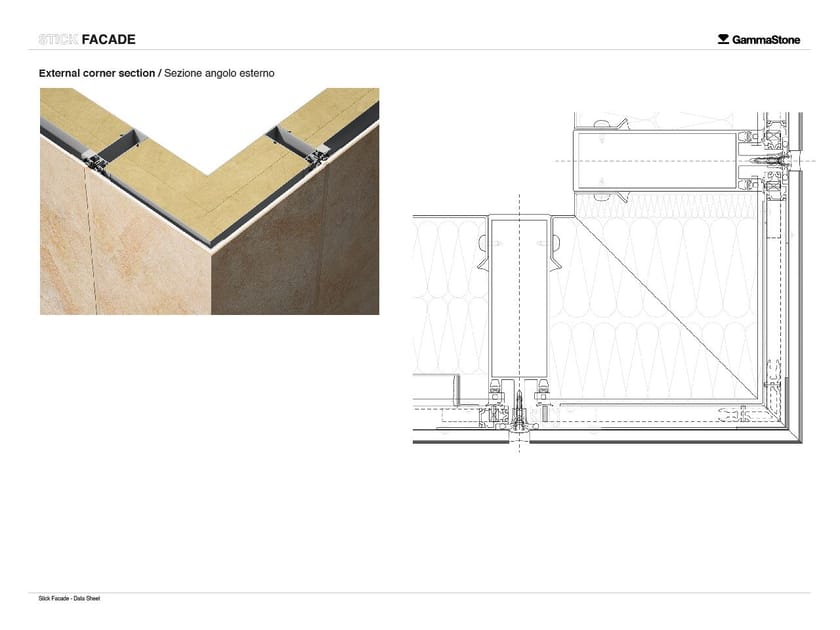 UNITIZED FAÇADE Ventilated facade By GammaStone