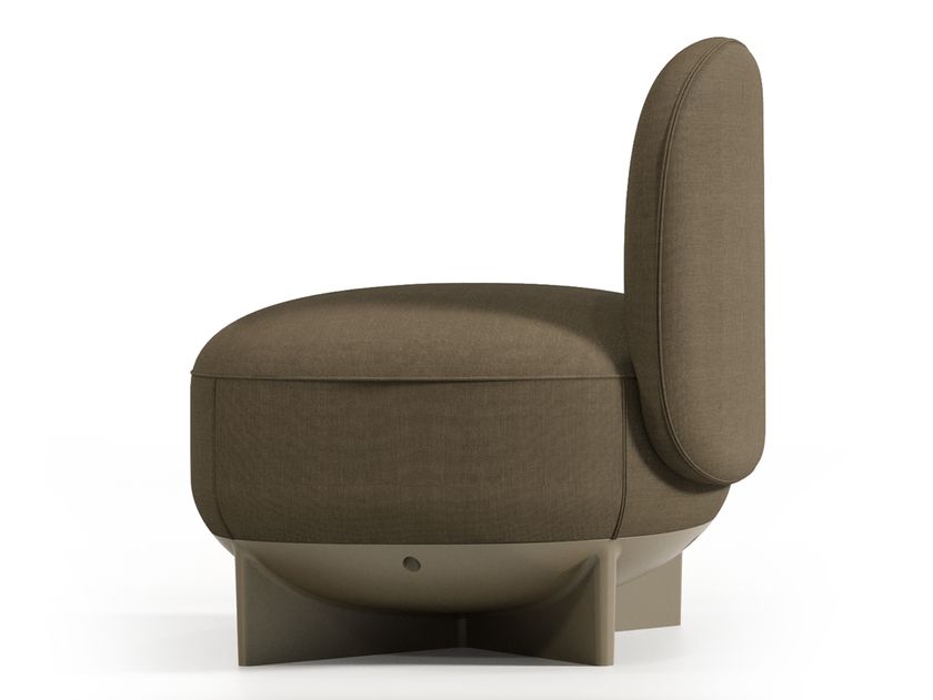 TO-GO BACKREST Cadeira lounge de tecido By GABER | design Favaretto ...