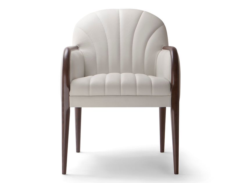 PARIGI Upholstered easy chair with armrests By Tirolo