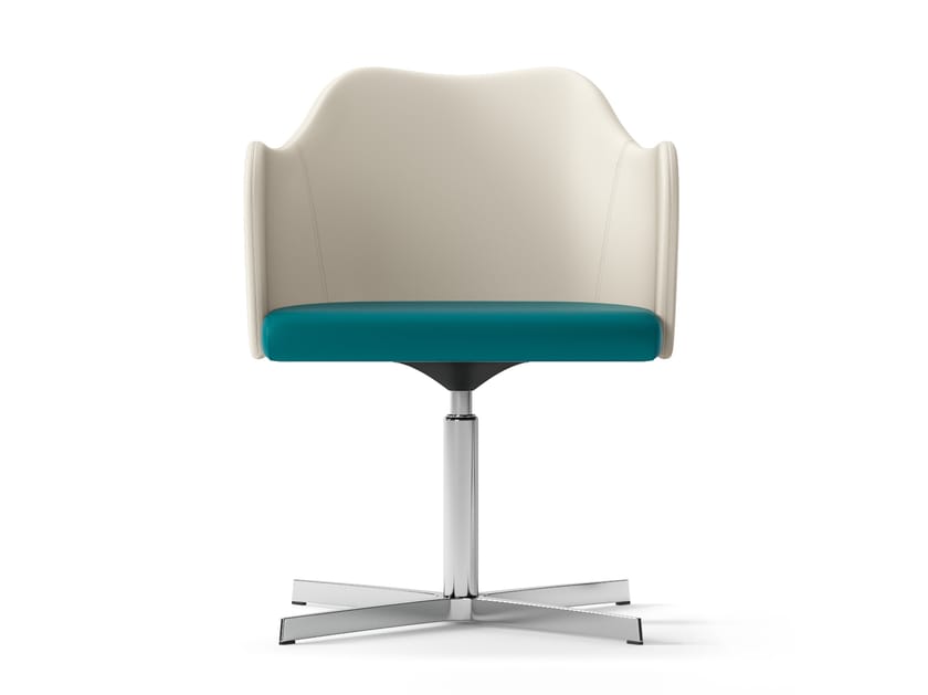 BLITZ Swivel easy chair with 4-spoke base By SITLOSOPHY®