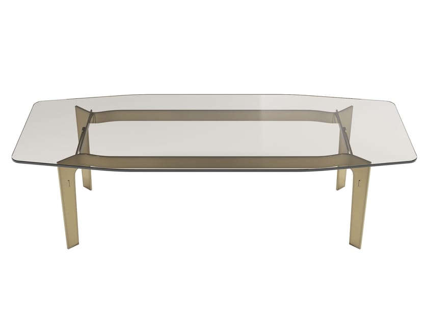 ECLECTIC | Glass table Eclectic Collection By Capital Collection