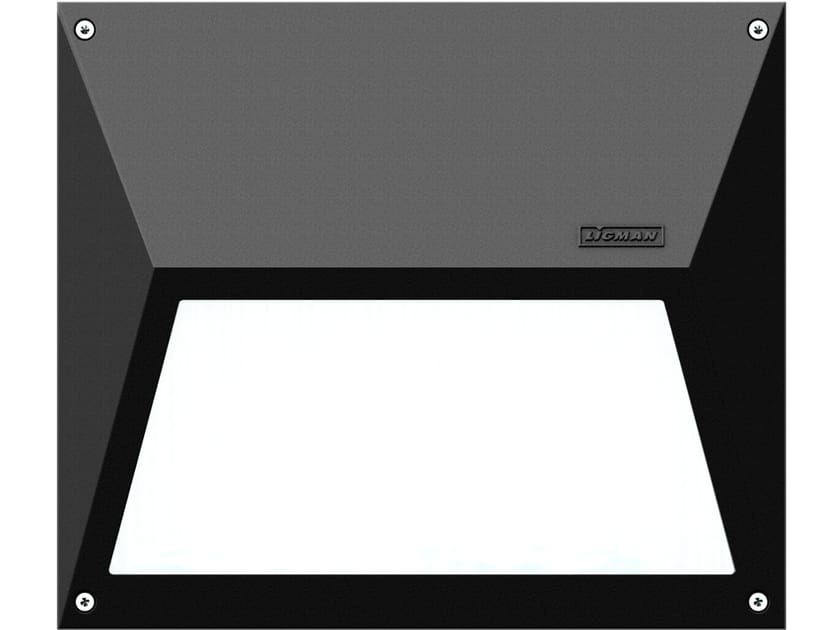 Recessed die cast aluminium outdoor wall lamp ECO 1 Eco Collection By ...