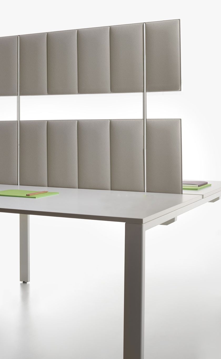 Polyester fibre desktop partition ECODESK WINDOW ECOrange Collection By ...