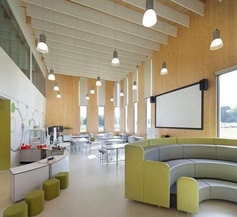 Glass wool acoustic baffles Ecophon Solo™ Baffle Ecophon Solo™ Line By ...