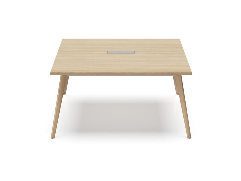 ECOWOOD | Square meeting table By Cider Edition