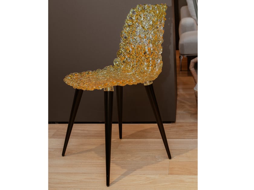 EDRA - GINA Polycarbonate chair By In Stock | design Jacopo Foggini