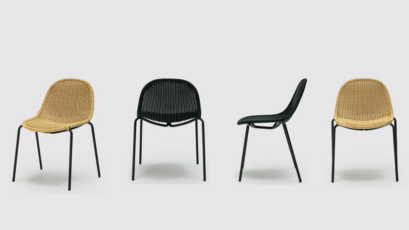 EDWIN STACKING OUTDOOR Chaise de jardin empilable en polyéthylène By ...
