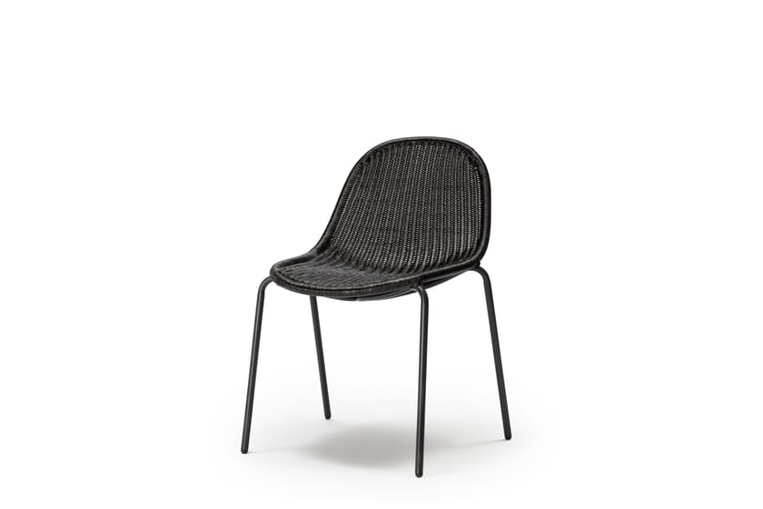 EDWIN STACKING Stackable rattan chair By Feelgood Designs