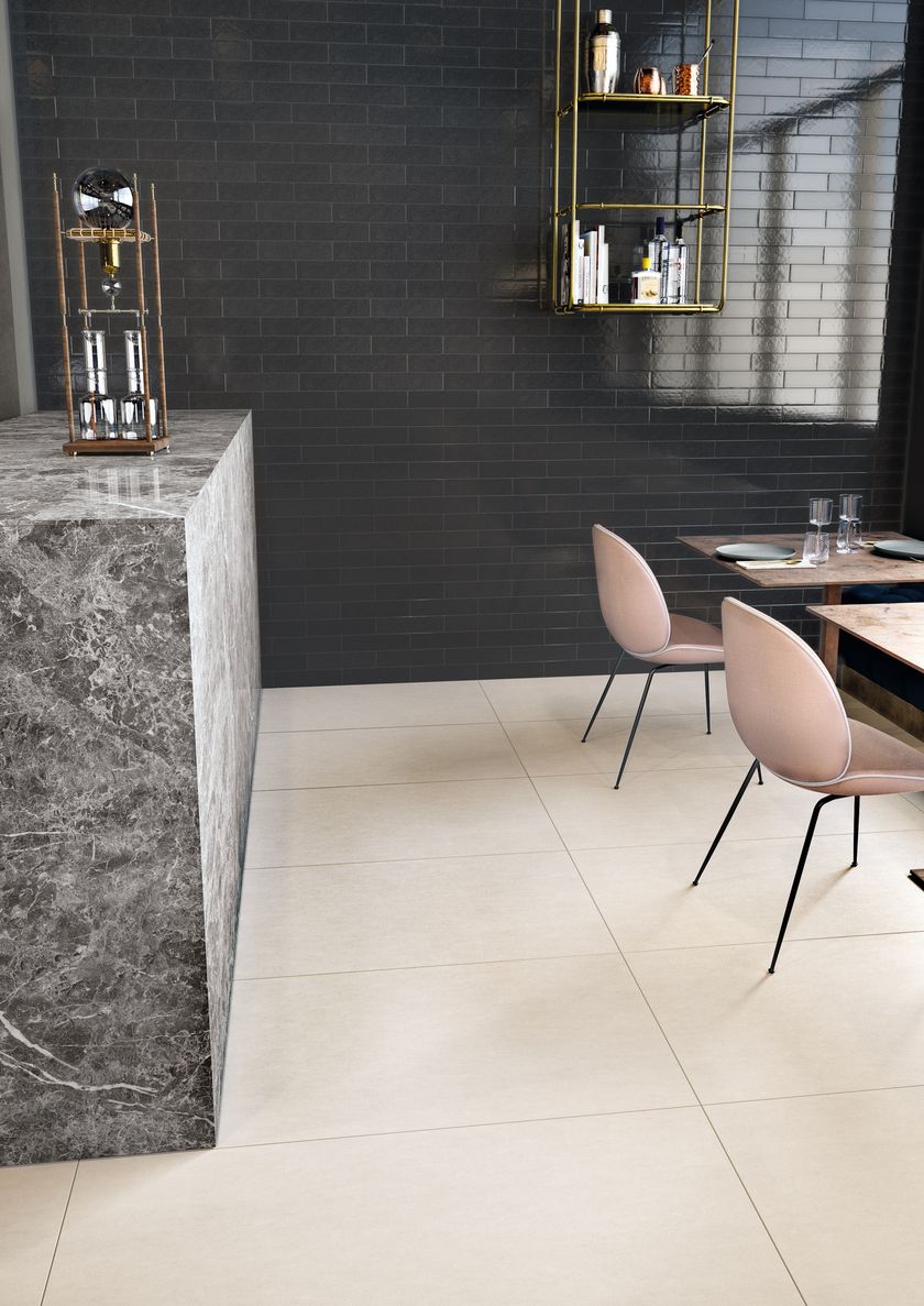ELEMENTS DESIGN WHITE Flooring By CERAMICHE KEOPE