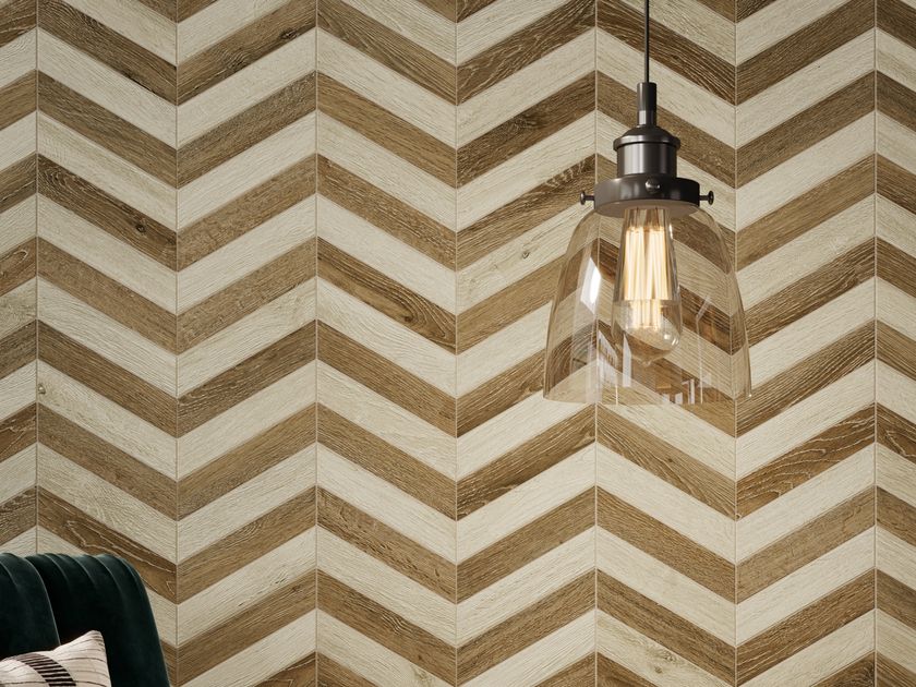 ELEMENTS SPC wall/floor tiles with wood effect By WALLK