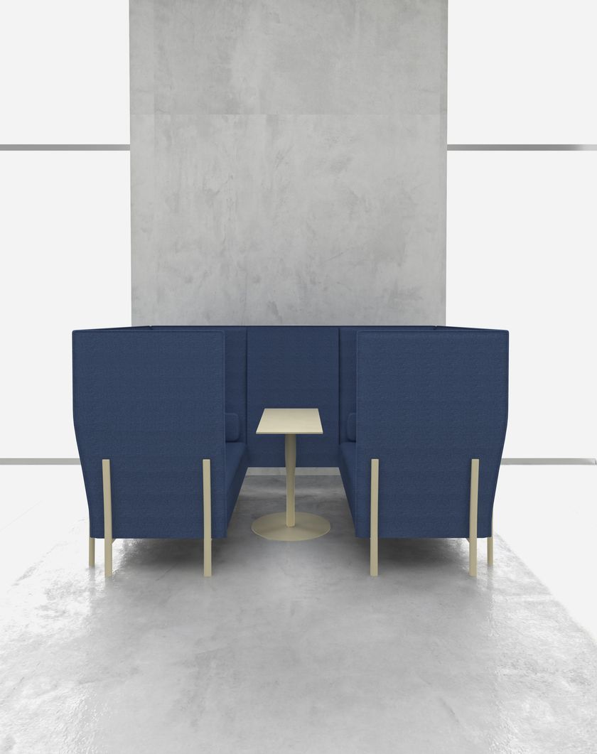 ELEVEN HIGH BACK PRIVACY - 868 Sectional high-back sofa By Alias ...