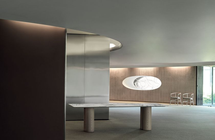 ELLY | Rectangular table By Frigerio design Gabriele & Oscar Buratti