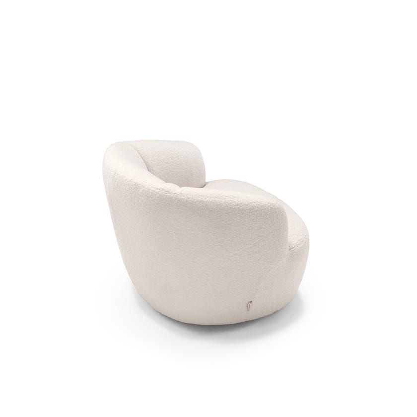 EMBER | Fabric armchair By Max Divani