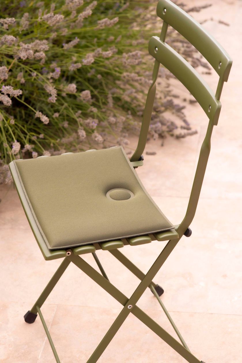 ARC EN CIEL Sedia pieghevole da giardino in acciaio By emu