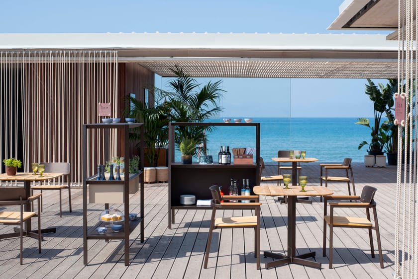 CAMALEON Galvanized plate garden cabinet By Emu