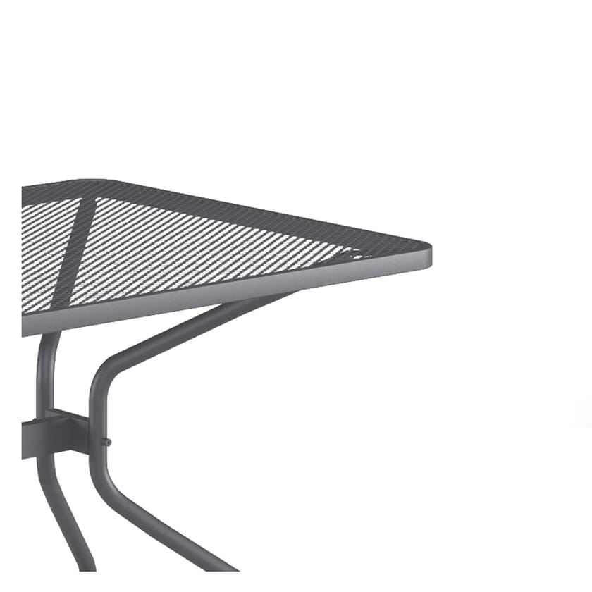 CAMBI Square steel garden table By Emu | design Aldo Ciabatti