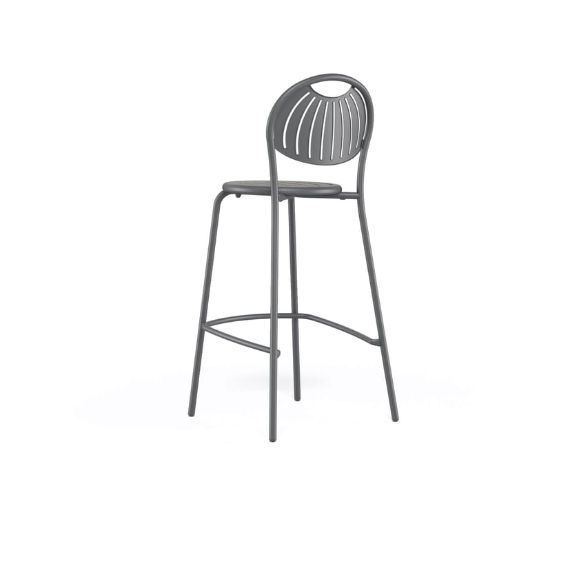 COUPOLE Stackable plate garden stool By Emu