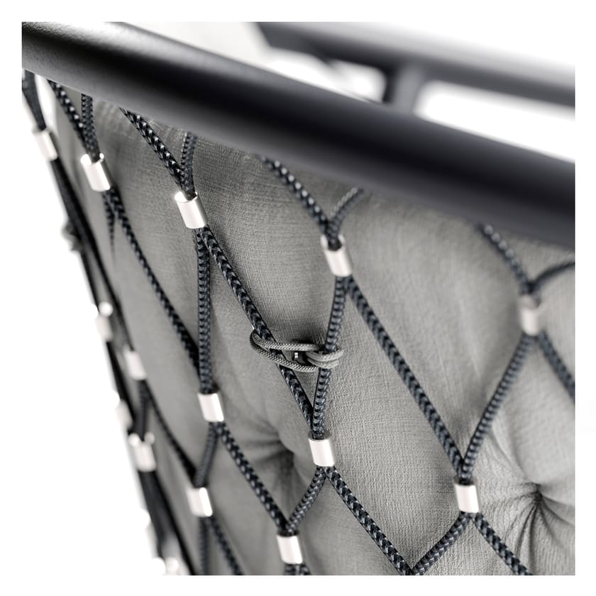 NEF Aluminium garden chair with armrests By Emu | design Patrick Norguet