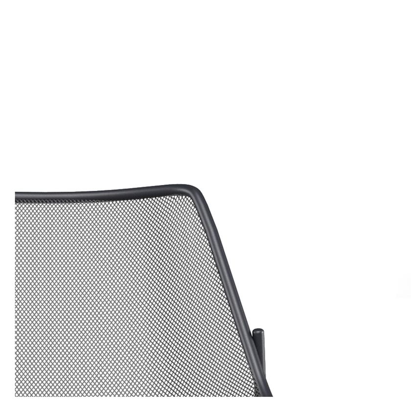 ROUND Stackable garden chair with armrests By Emu | design Christophe ...