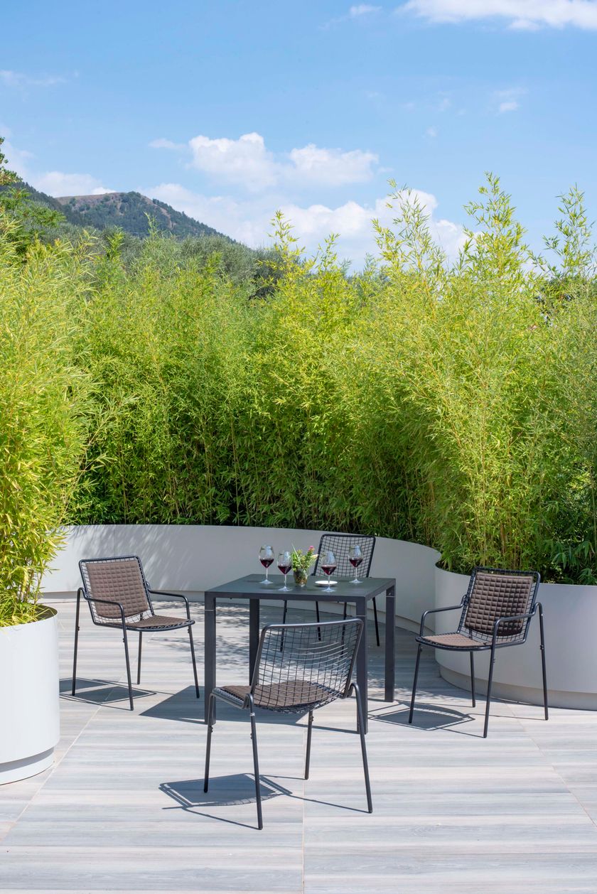 RIO R50 Steel chair By Emu | design Emanuel Gargano, Anton Cristell