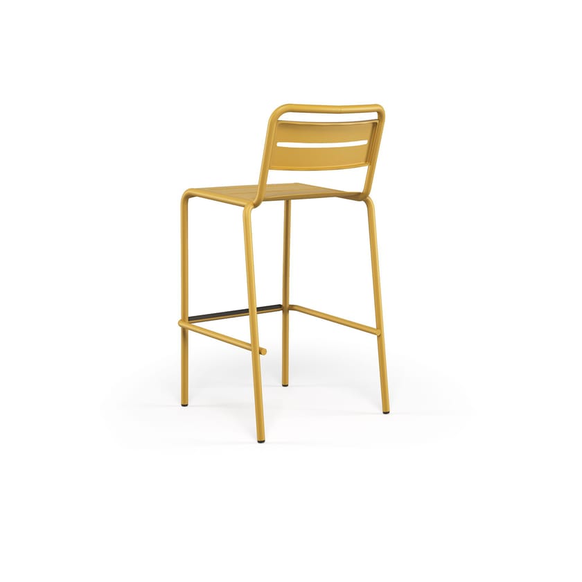 STAR High stackable steel stool By emu