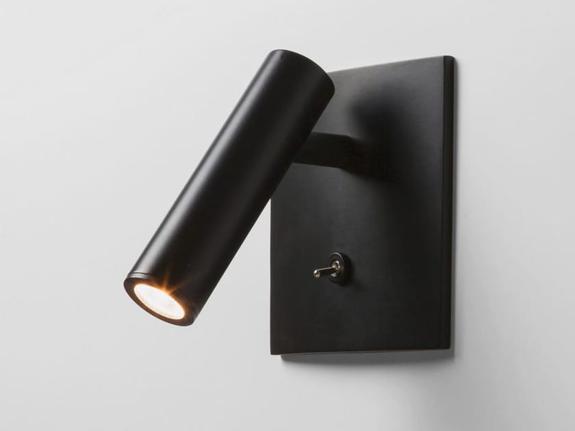 LED direct light adjustable aluminium wall lamp ENNA SQUARE Enna ...