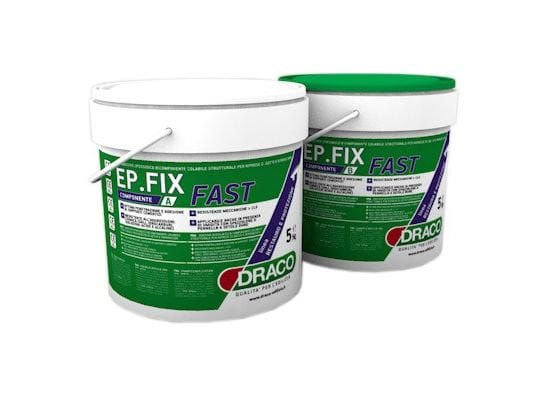 Stucco adesivo epossidico bicoprente EP FIX FAST - DRACO - Edilportale