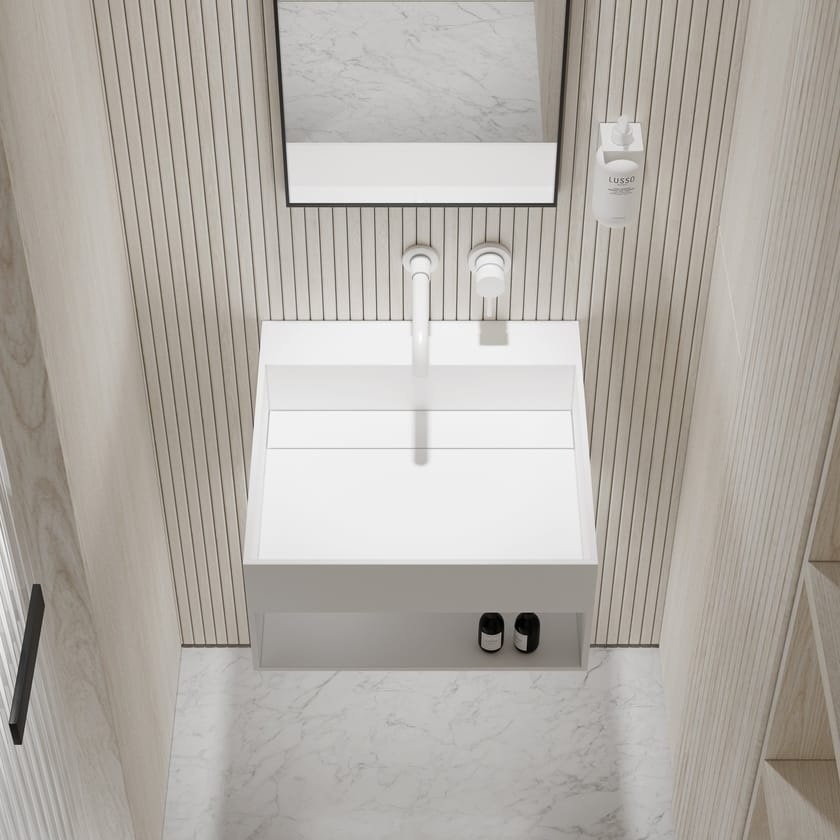 ETHOS | Rectangular washbasin By LUSSO