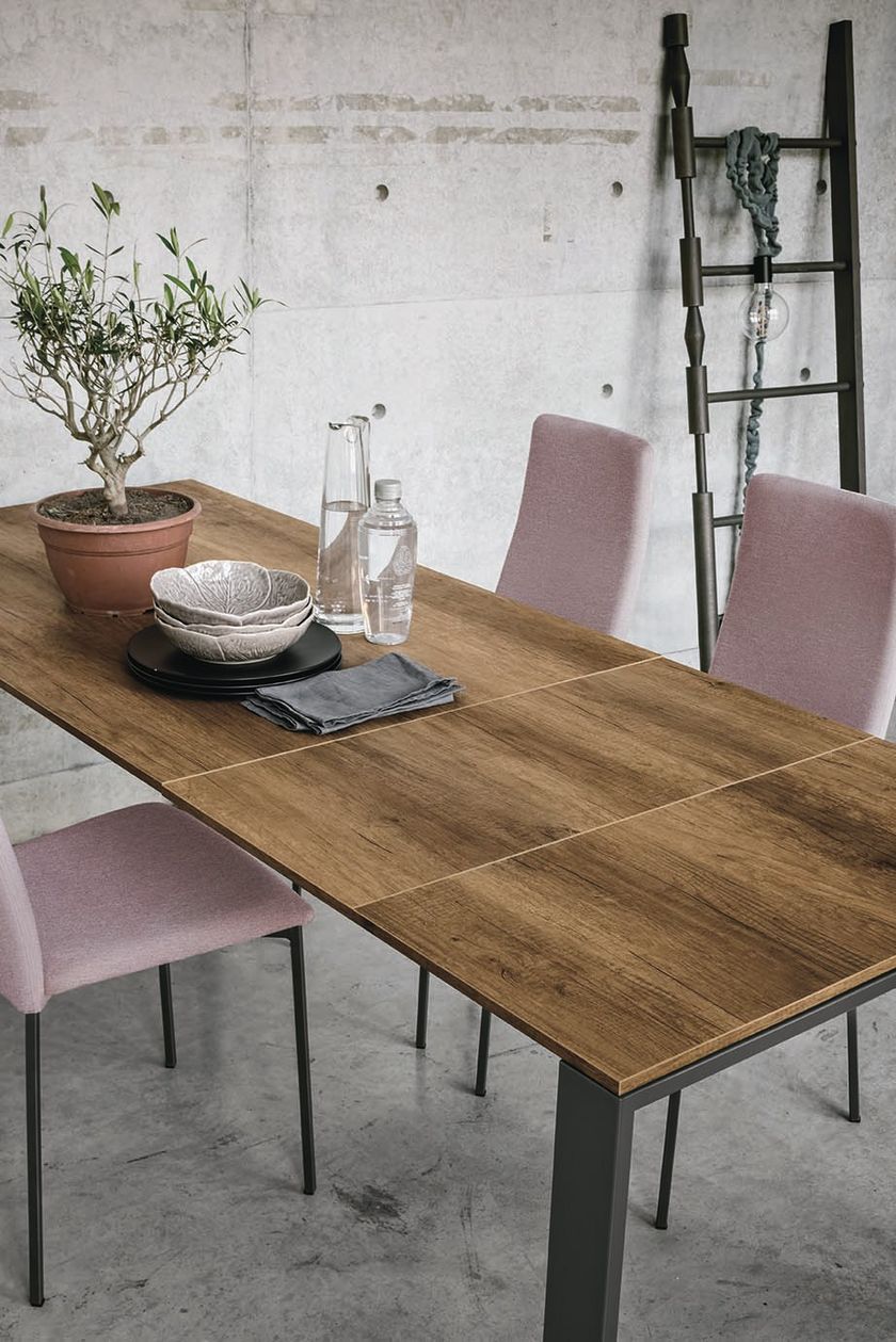 EVOLUTION | Mesa de madera Mesa extensible de madera By Sedit